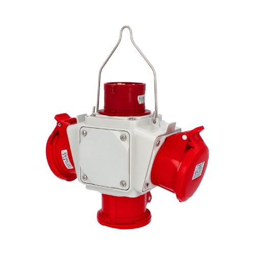 pb5848 Zásuvkový box závěsný PowerBOX IP54, 3x400V/16/5, 1x přívodka 400V/16/5, Famatel | ELIMA ...