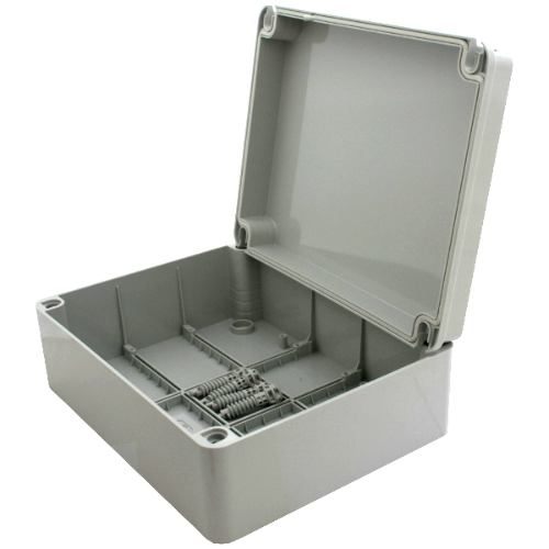 GW44208 Krabice rozbočovací s rovným víkem 240x190x90, IP56, šedá ...