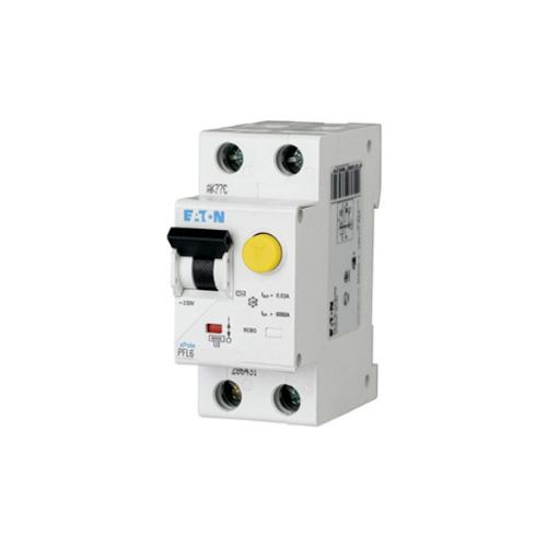 PFL6-6/1N/B/003 (286428) PFL6-6/1N/B/003 Chránič s jističem 2P (1P+N), 6A, 30mA, B, 6kA, typ: AC ...