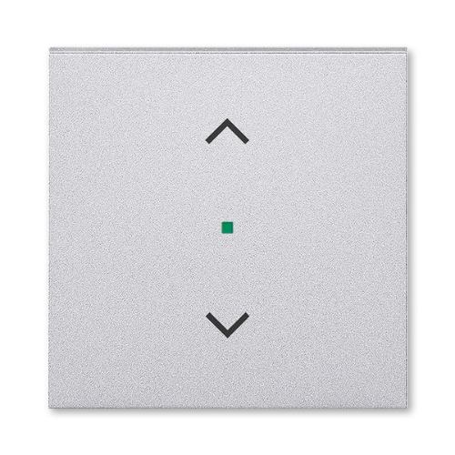 6220H-A01002 70 Kryt 1násobný, symbol žaluzie, titanová, ABB-free@home ...