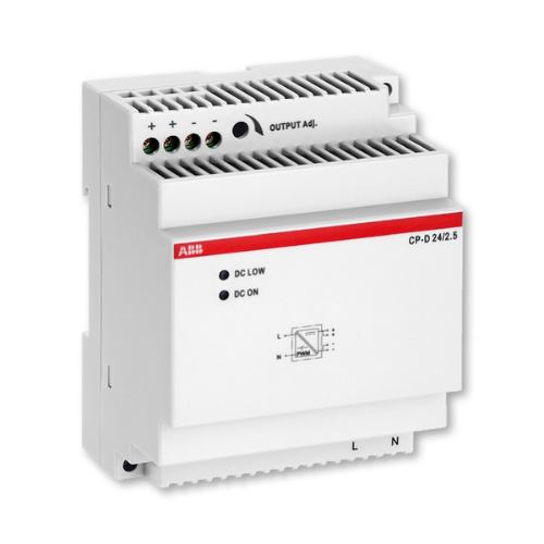 2CDG120037R0011 CP-D 24/2.5 Řadový napáj. zdroj pro výkon. spojky, 24 V ...