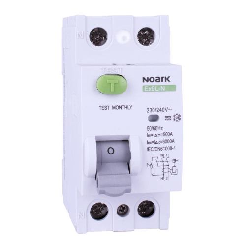 108314 (pův.100607) Ex9L-N 2P 25A AC 30mA 6kA Proud. chránič, Icn=6kA ...