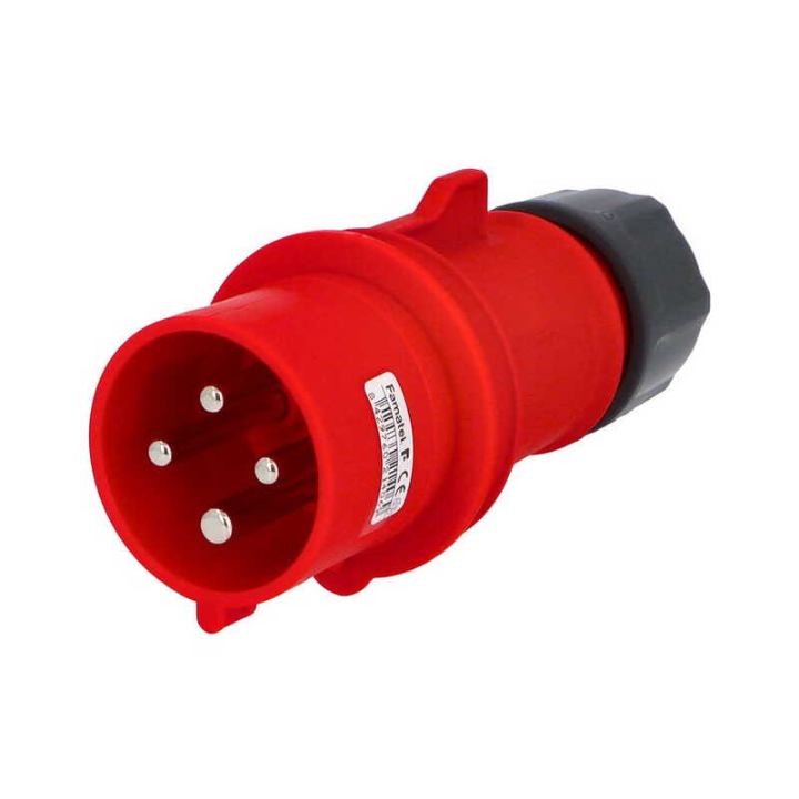 13302 Vidlice IP54, 400V, 32A, 4P, 6h - SpeedPRO, Famatel | ELIMA ...