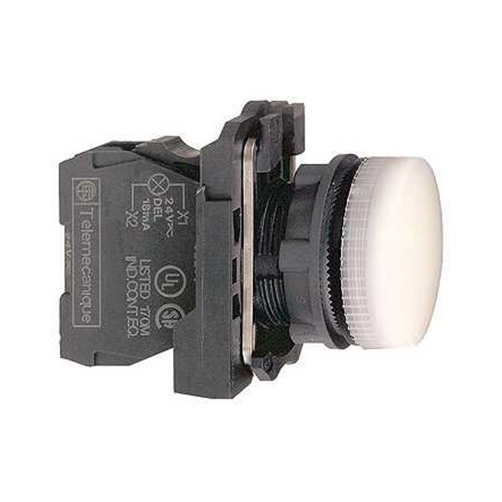 XB5AVB1 Kompletní signálka s LED, 24V, bílá | ELIMA ELEKTRO s.r.o.