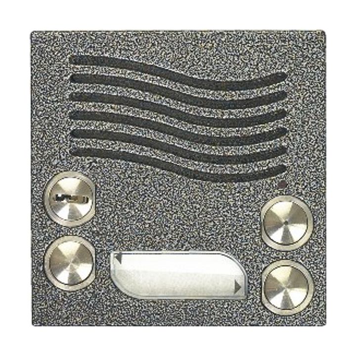 4FN 230 98.2/N Modul vrátného KARAT 2-BUS 2 tlačítka, antika stříbrná ...