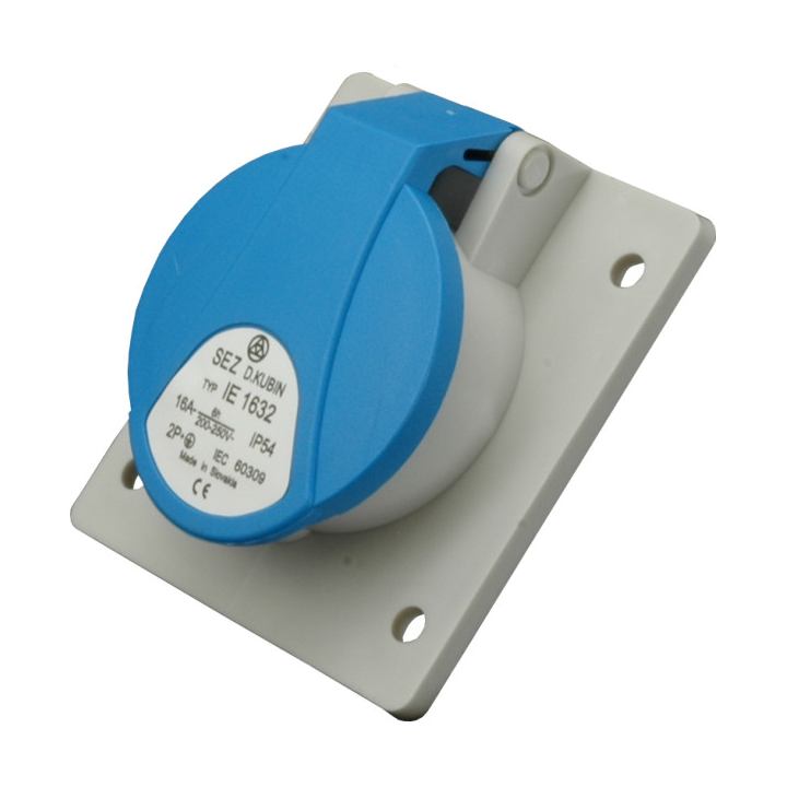 IE 3232 (10001714.00) Zásuvka vestavná 230V, IP44, 32A, 3-pól, SEZ ...