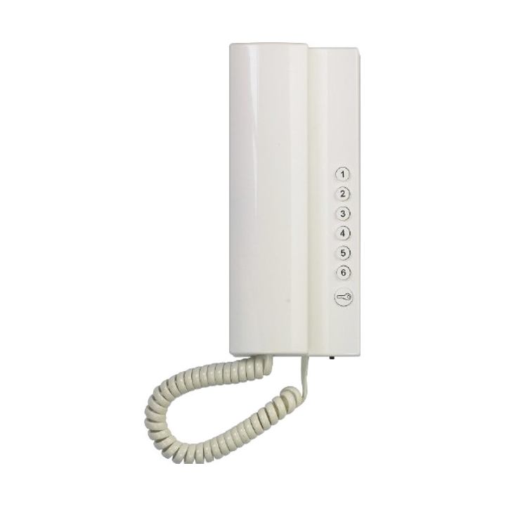 4FP 211 03.201 Domácí telefon 2-BUS ELEGANT, bílý, Tesla Stropkov ...