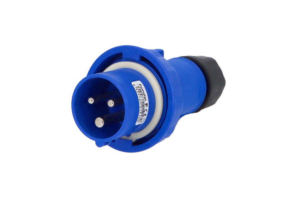 14200 Vidlice IP67, 230V, 16A, 3P, 6h - SpeedPRO, Famatel | ELIMA ...