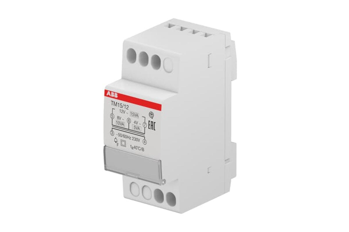 2CSM228715R0802 TM10/12 Transformátor zvonkový, bezpečný proti výpadku ...