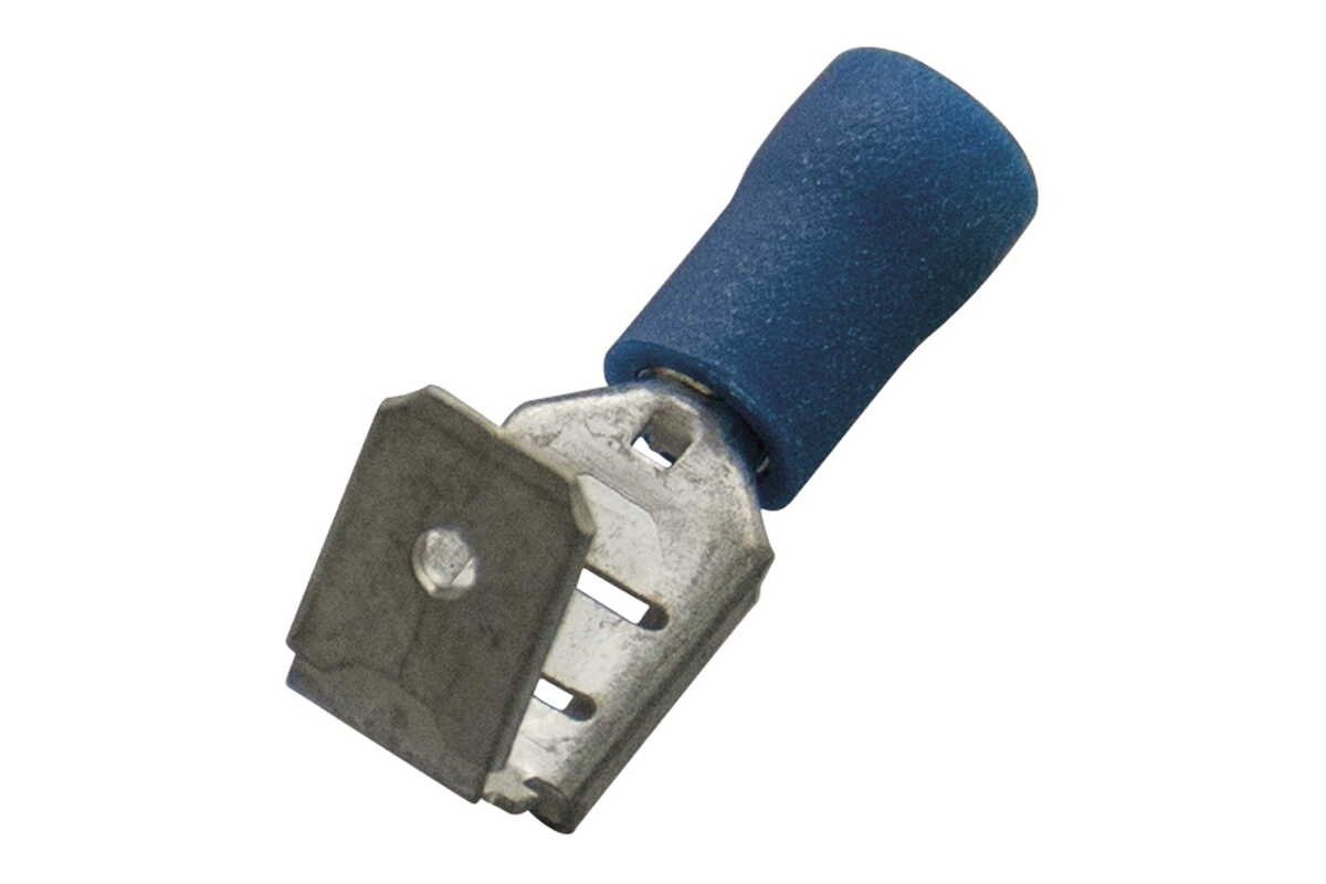 260412 Objímka plochá s PVC izolací a odbočkou 1,5 - 2,5 mm2, 6,3 x 0,8 ...