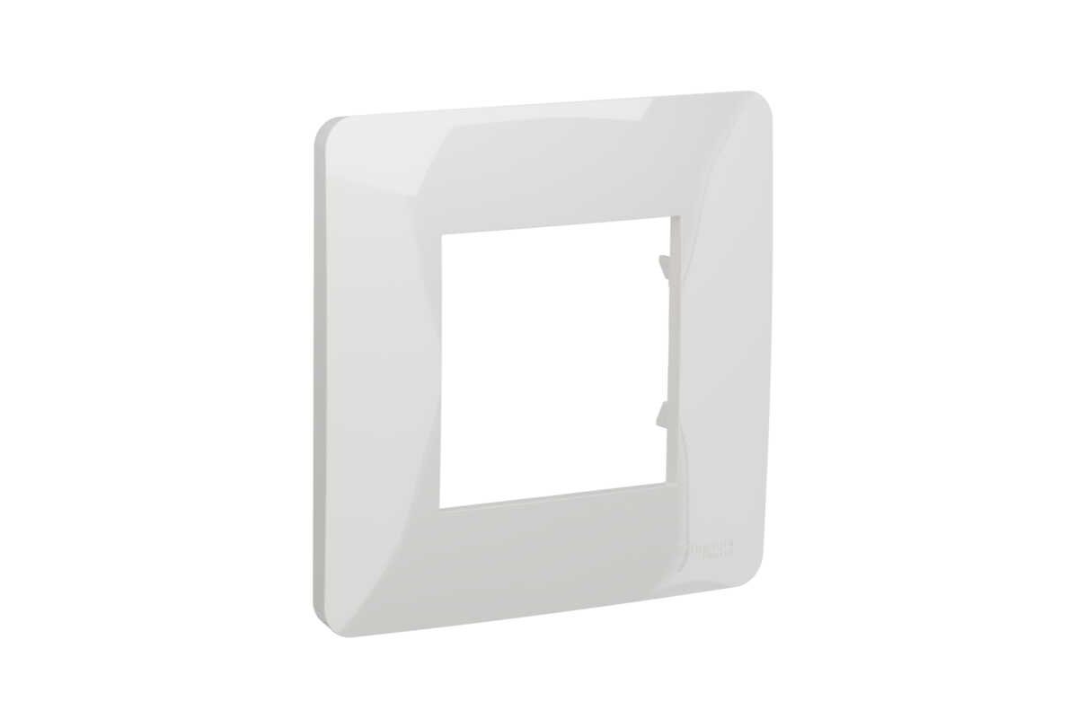 NU200218 Krycí rámeček jednonásobný, Studio, Bílý, Schneider | ELIMA ...
